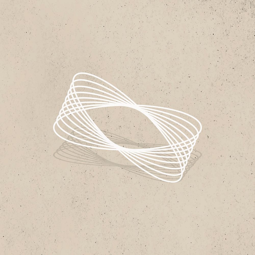 3D abstract white shape vector | Premium Vector - rawpixel