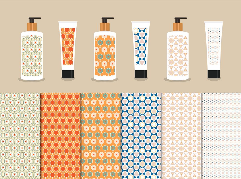 Set of 25 vintage patterns | Free Vector - rawpixel