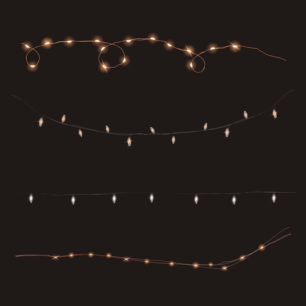 String light design elements vector | Premium Vector - rawpixel