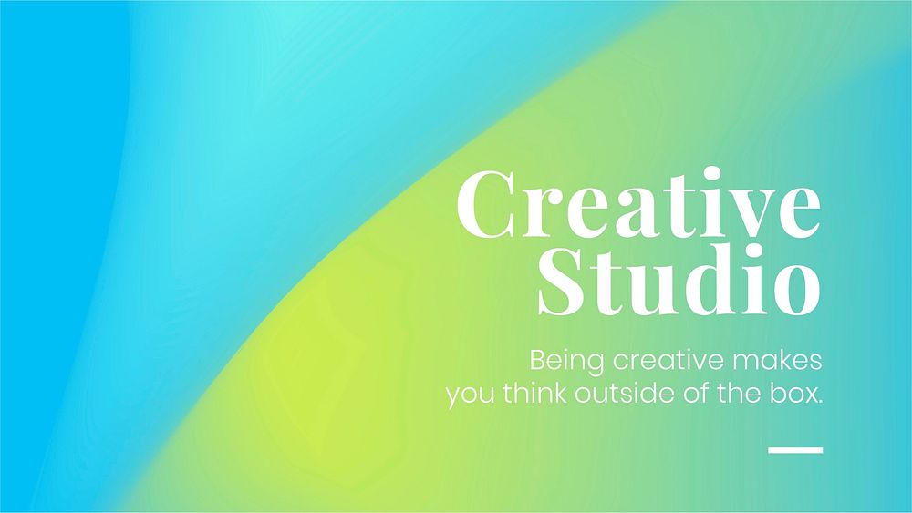 Aesthetic template vector blue and | Free Vector Template - rawpixel