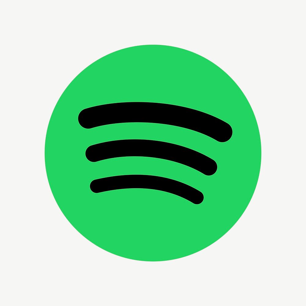 Spotify vector social media icon. | Free Icons - rawpixel