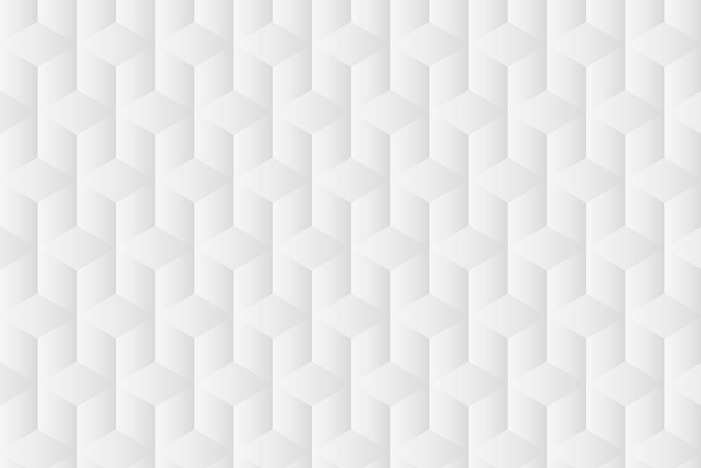 Geometric background vector in white | Premium Vector - rawpixel