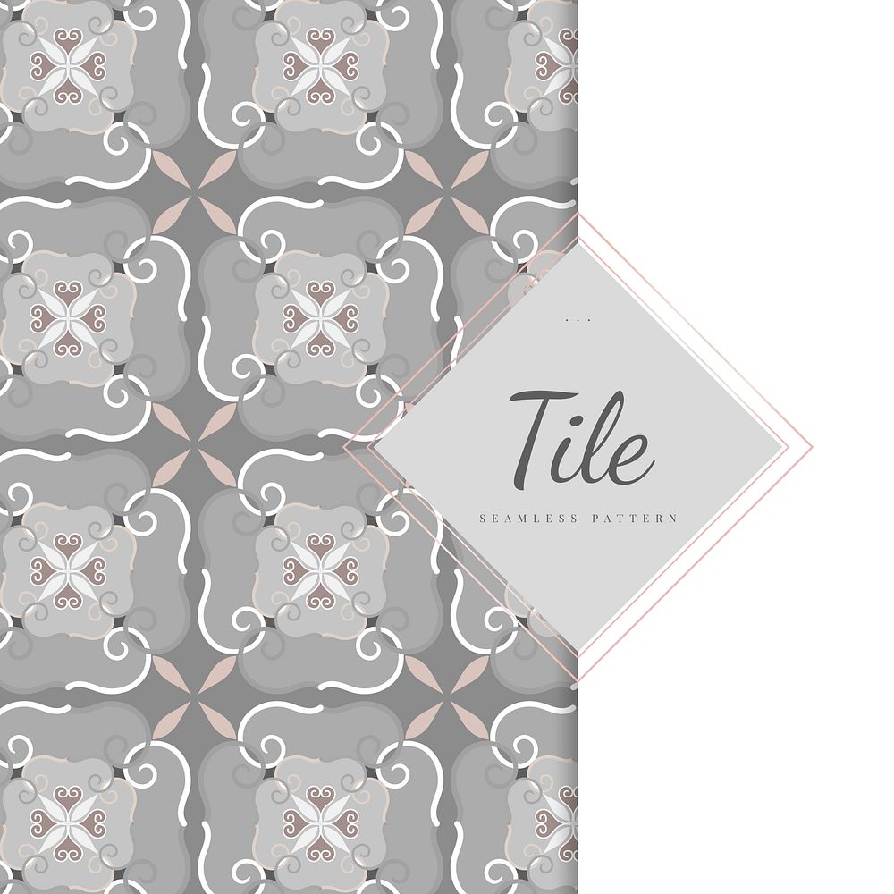 Seamless pattern wall tile vector | Free Vector - rawpixel