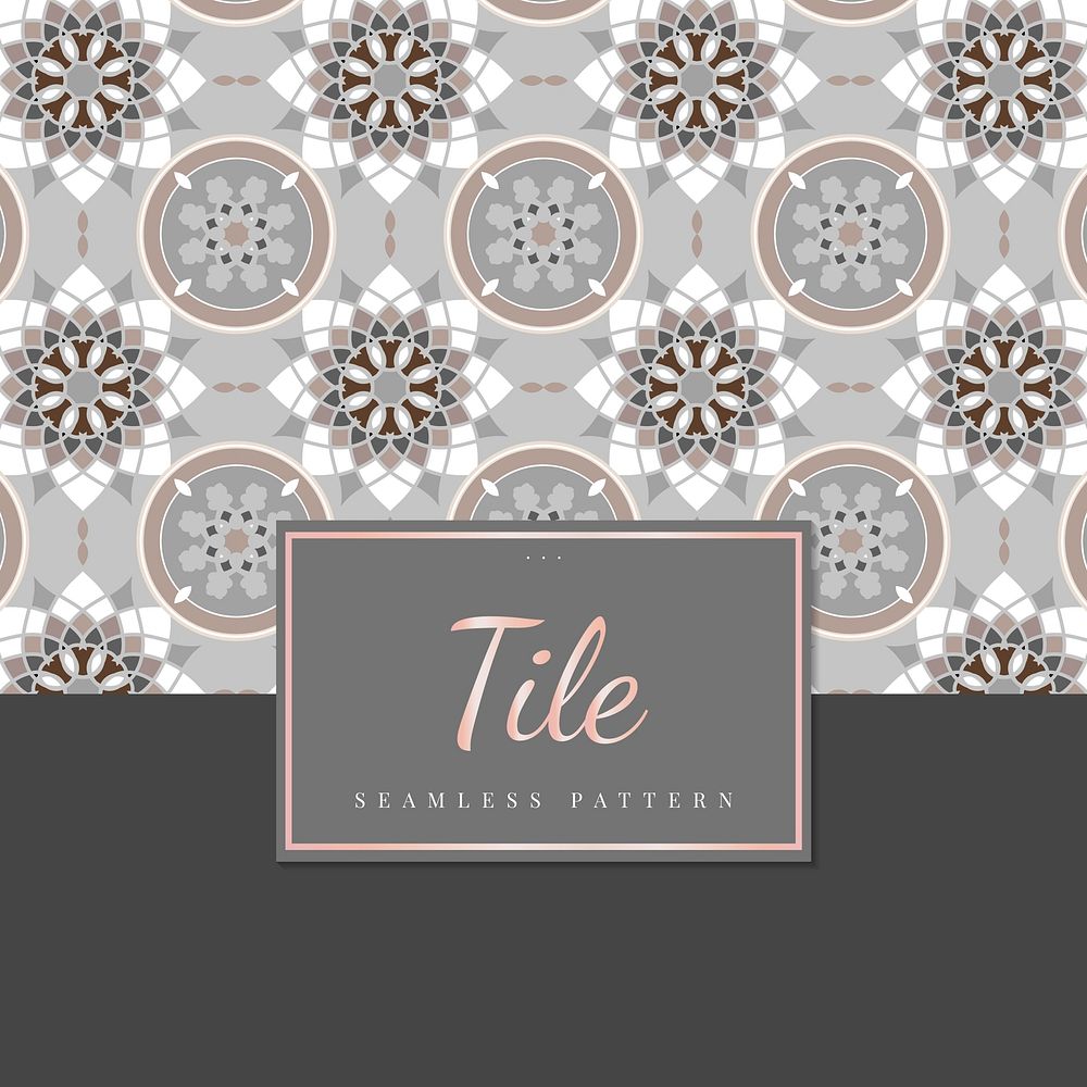 Seamless pattern wall tile vector | Free Vector - rawpixel