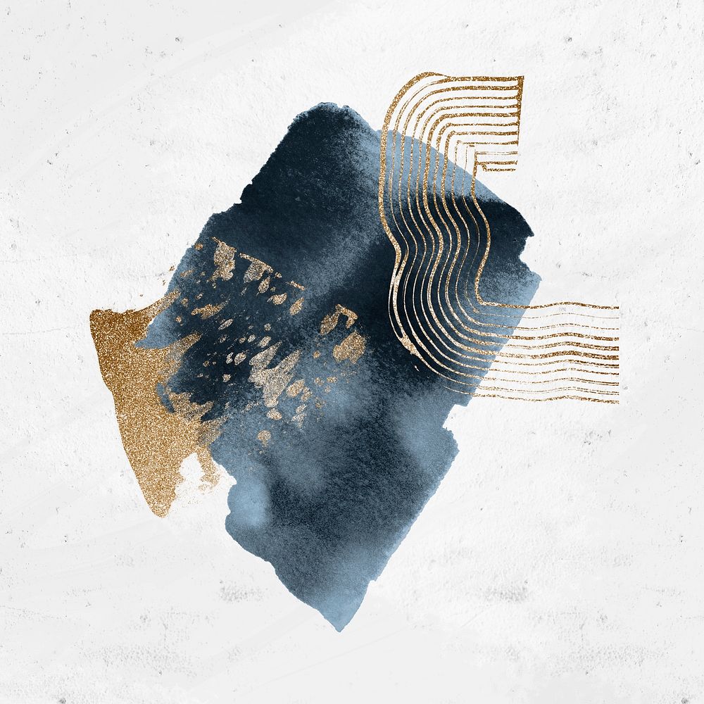 Watercolor smudge clipart, abstract graphic | Premium PSD - rawpixel