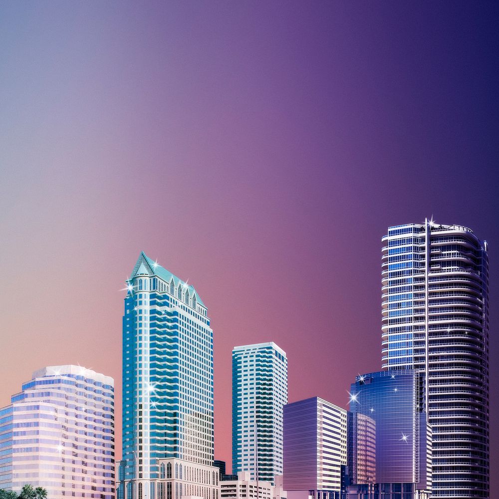 Modern city background, office buildings | Free Photo - rawpixel