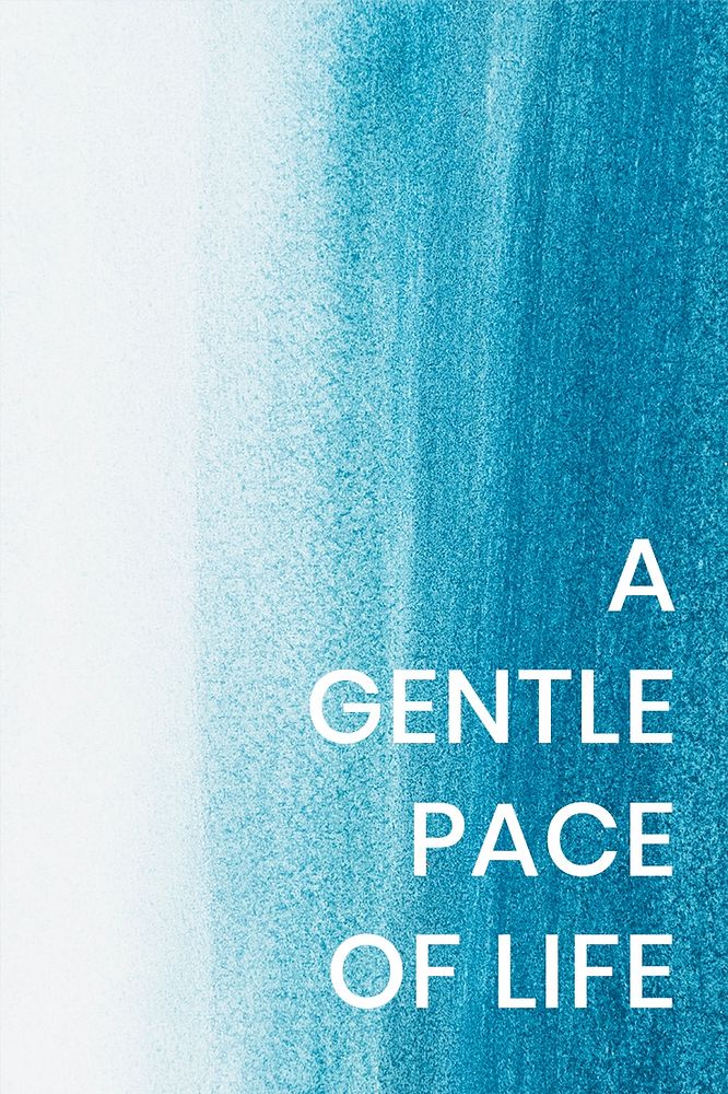 Positive quote watercolor a gentle | Free Photo - rawpixel