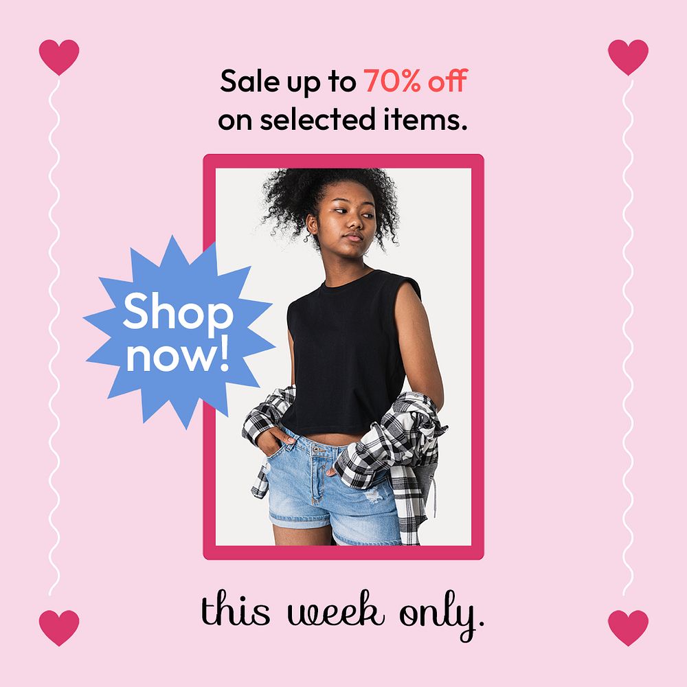 Special offer Facebook post template | Free PSD Template - rawpixel