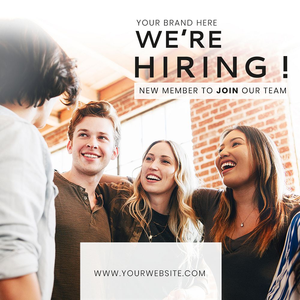 We're hiring new members to join | Premium PSD Template - rawpixel