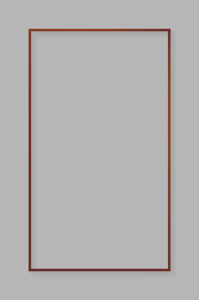 Rectangle bronze frame on light | Free Vector - rawpixel