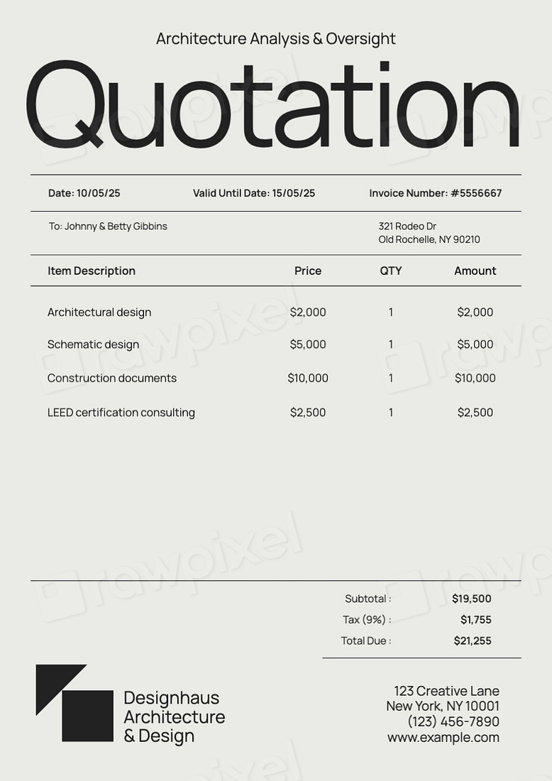 Quotation invoice template, editable text | Premium Editable Template ...