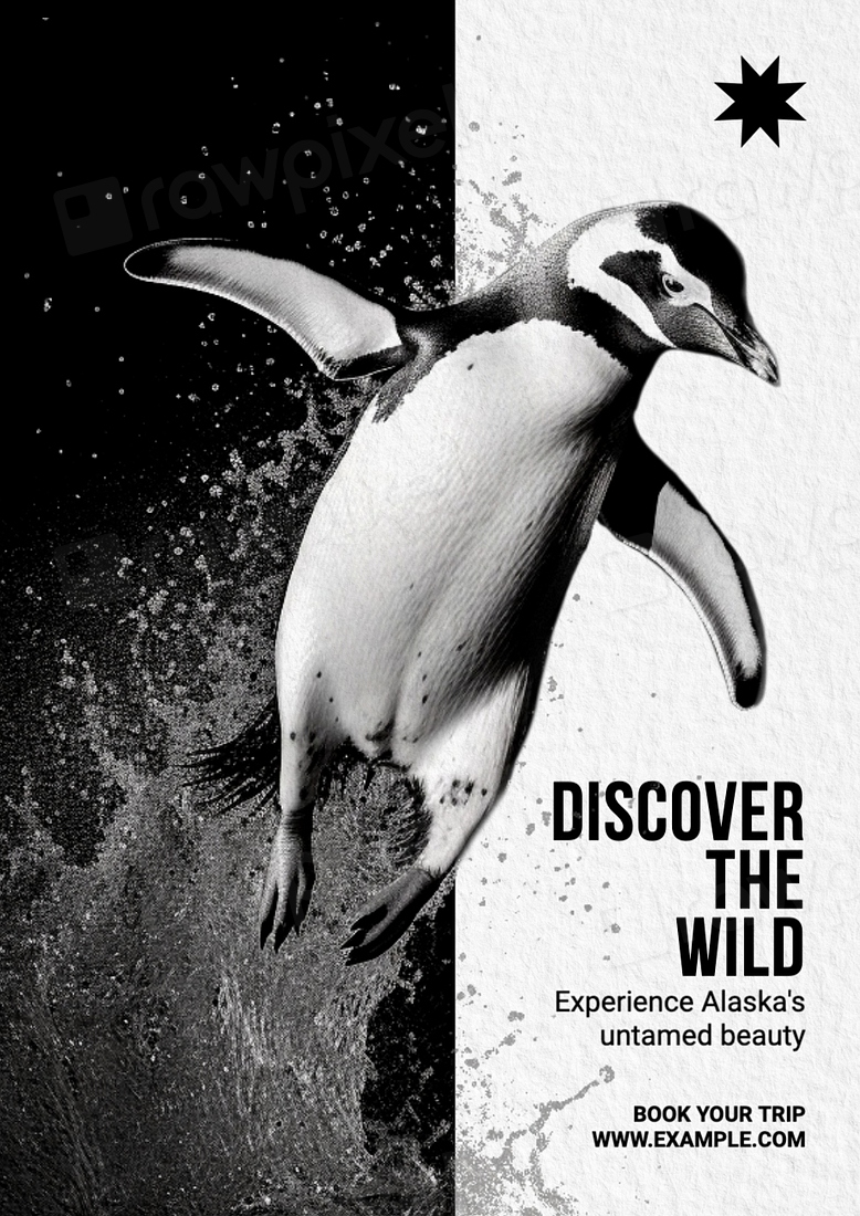 Alaska poster template | Premium Editable Template - rawpixel