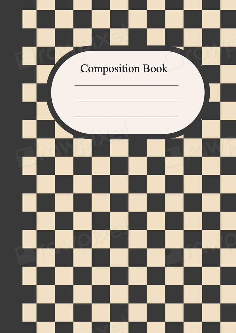 Composition book planner template, editable | Premium Editable Template ...