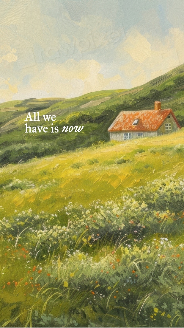 All we have is now | Premium Editable Template - rawpixel