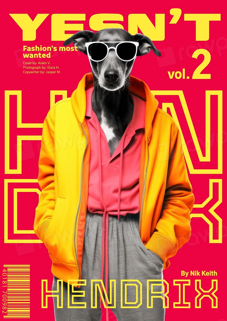 Magazine cover template | Premium Editable Template - rawpixel