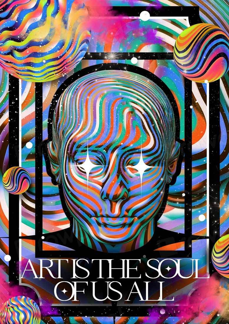 Art quote poster template | Premium Editable Template - rawpixel