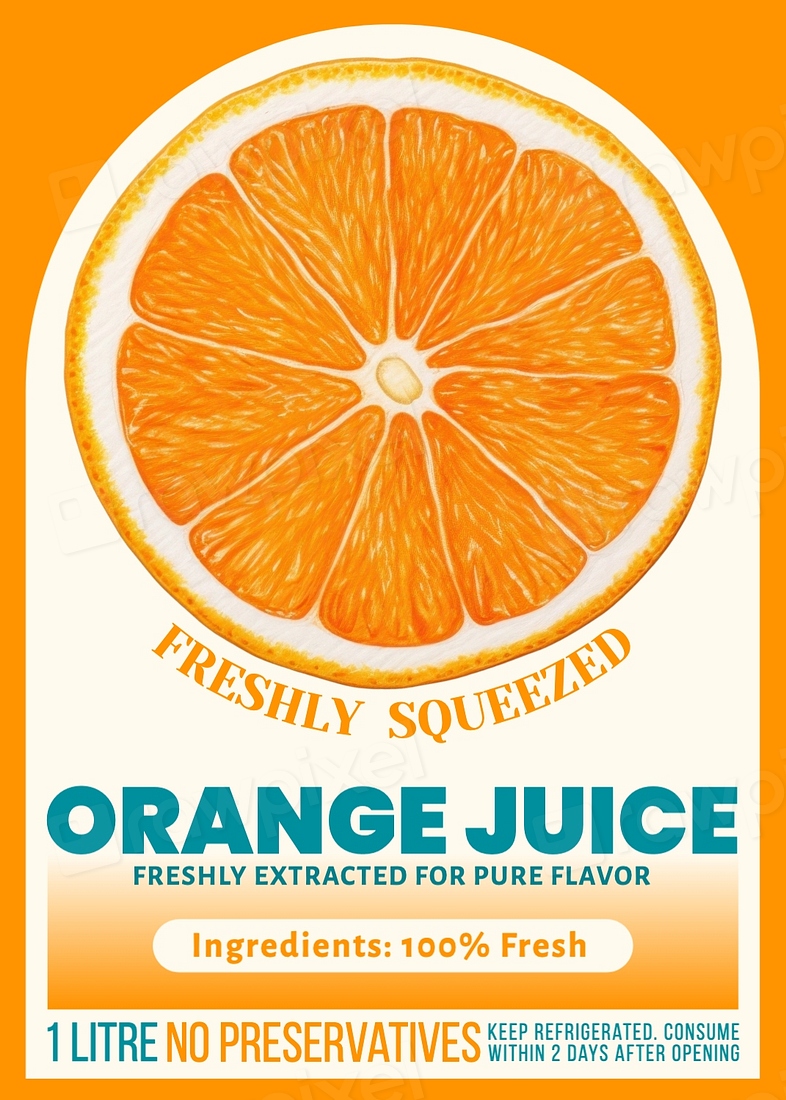 Juice label template, editable design | Premium Editable Template ...
