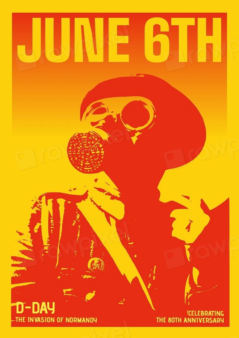 D-Day anniversary poster template | Premium Editable Template - rawpixel