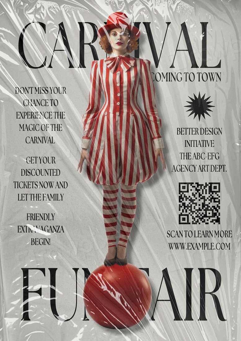 Carnival poster template | Premium Editable Template - rawpixel