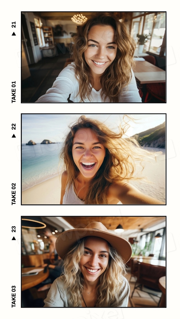 Minimal friendship photo collage, editable | Premium Photo Collage ...