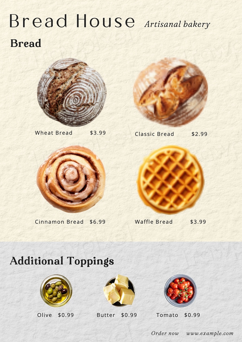 Bread bakery poster template | Premium Editable Template - rawpixel