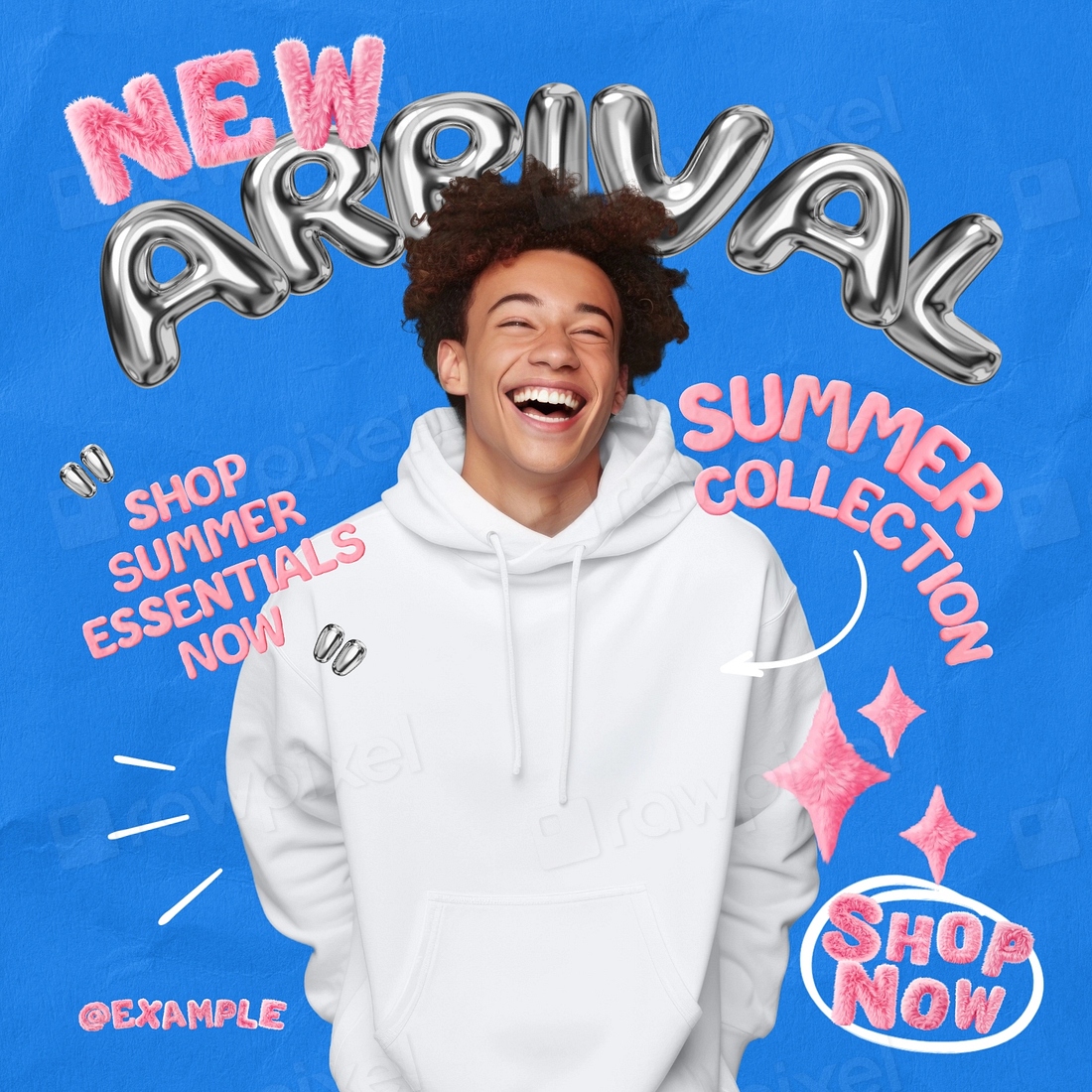 Summer collection Instagram post template | Premium Editable Template ...