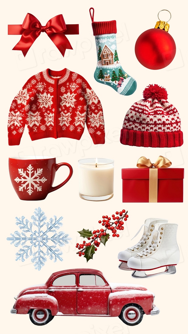 Winter essential set, editable design | Premium Editable Design - rawpixel