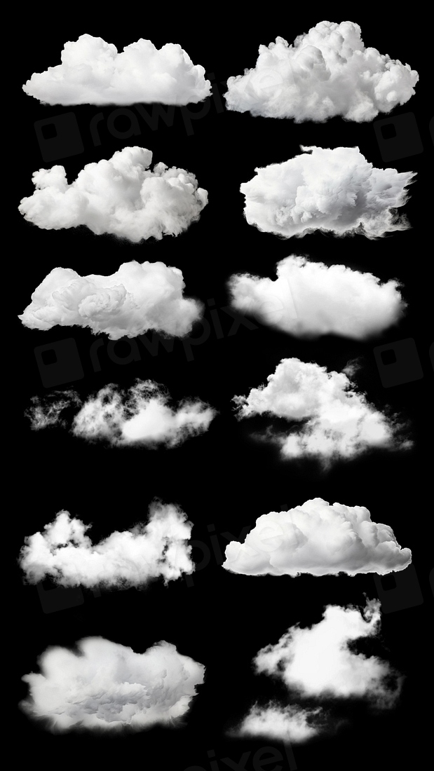 Editable cloud effect design element | Premium Editable Design - rawpixel