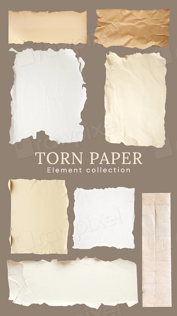 Editable torn paper design element | Premium Editable Design - rawpixel