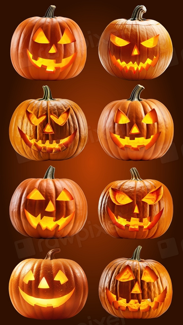 Editable halloween pumpkin design element | Premium Editable Design ...