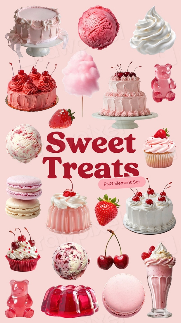 Editable sweet treat design element | Premium Editable Design - rawpixel