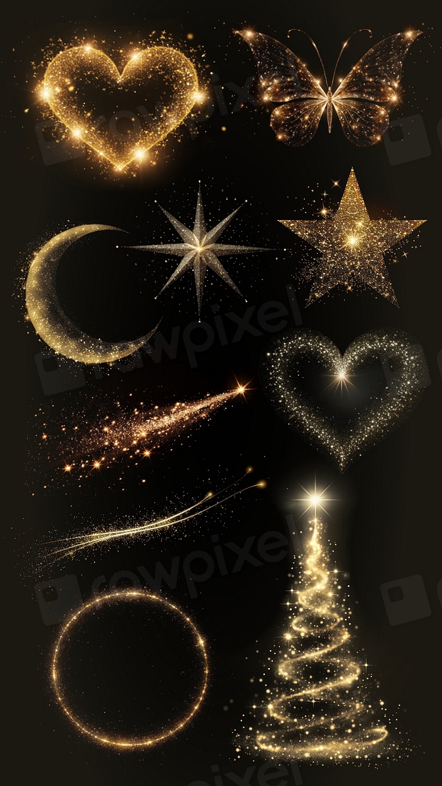 Editable Lighting effect design element | Premium Editable Design ...