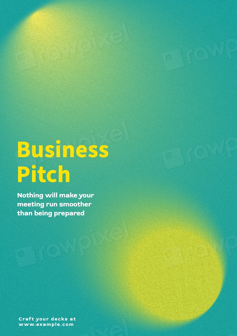 Business pitch poster template, editable | Premium Editable Template ...