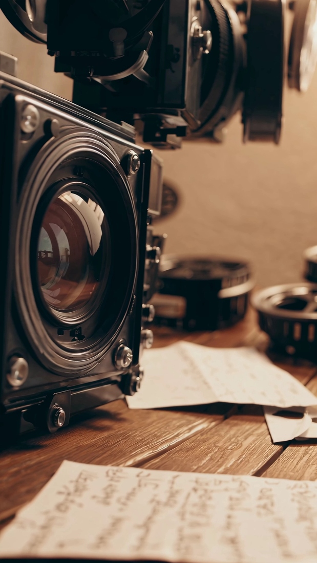 Close-up shot vintage video cameras | Free Video - rawpixel
