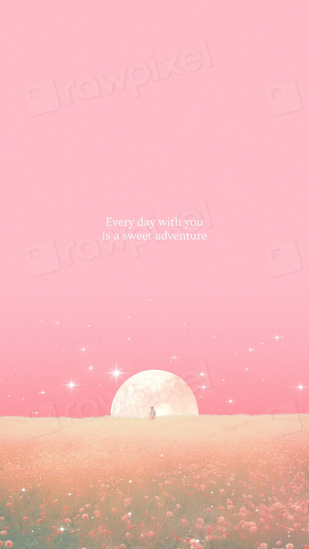 Sweet quote mobile wallpaper template | Premium Photo - rawpixel