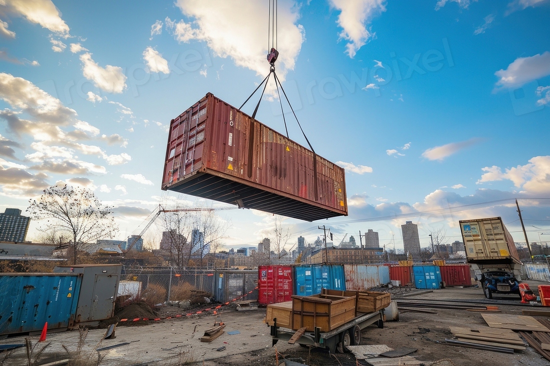 Container waterfront shipping container cargo | Free Photo - rawpixel