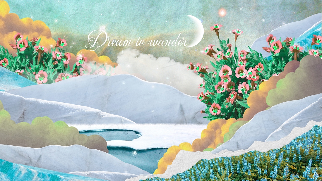 Sky collage art quote template, | Free Photo - rawpixel