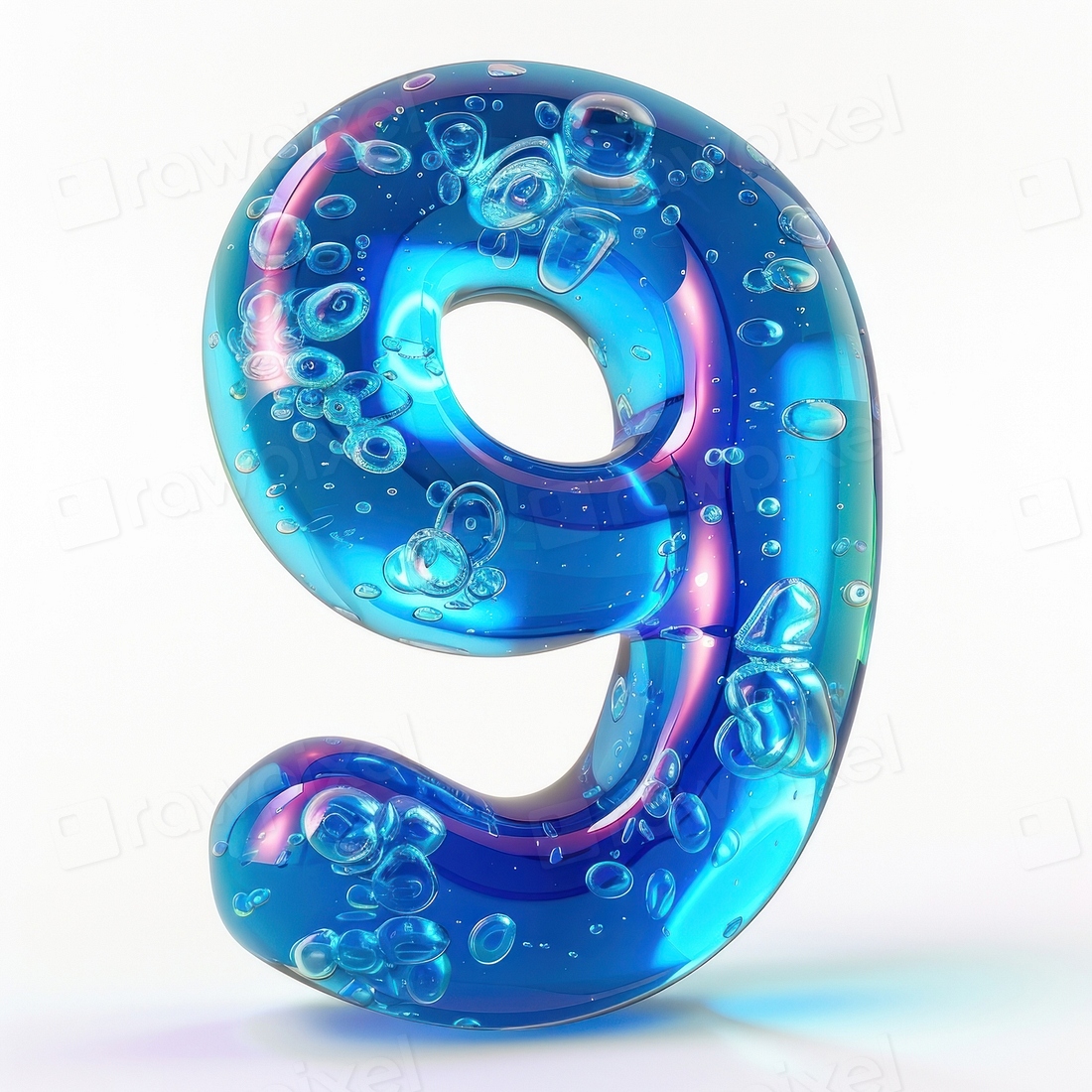Number 9 symbol number text. | Free Photo Illustration - rawpixel