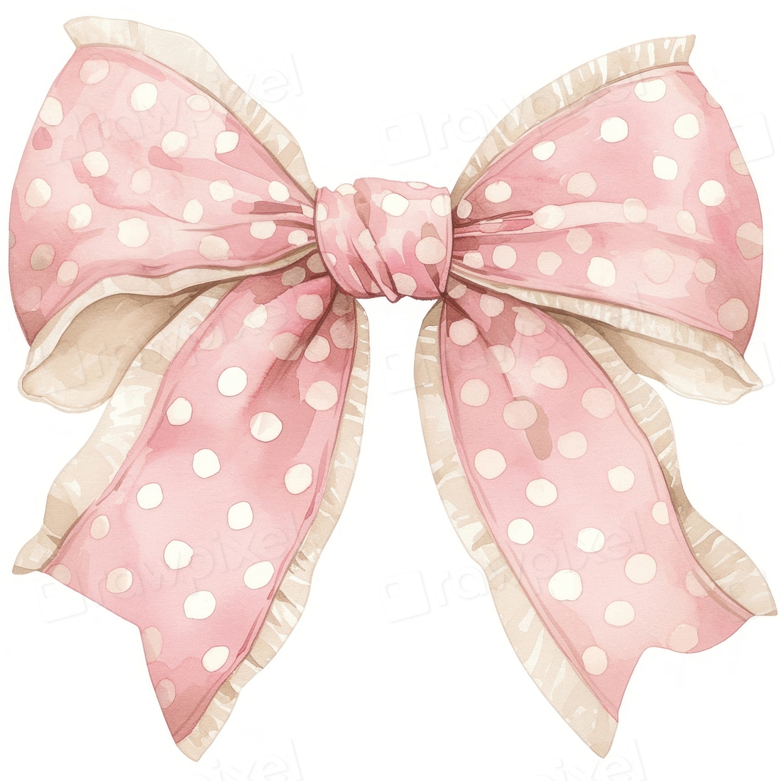 Coquette bow ribbon pattern accessories | Premium Photo Illustration ...