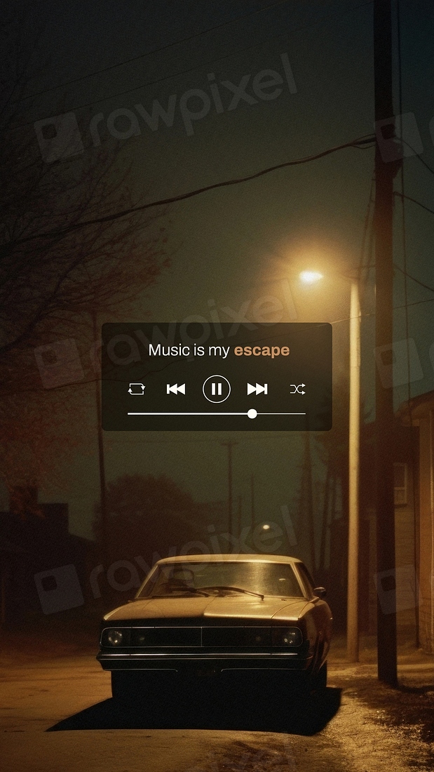 Music is my escape Instagram | Premium Photo - rawpixel