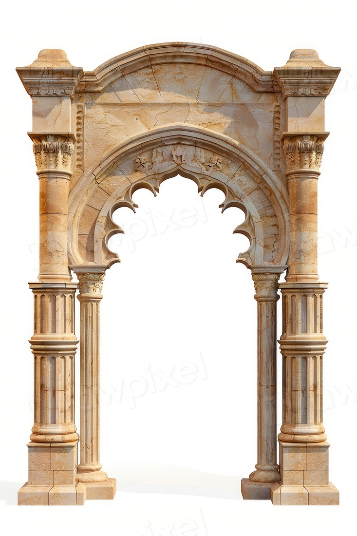 Ornate ancient stone archway structure | Premium Photo - rawpixel