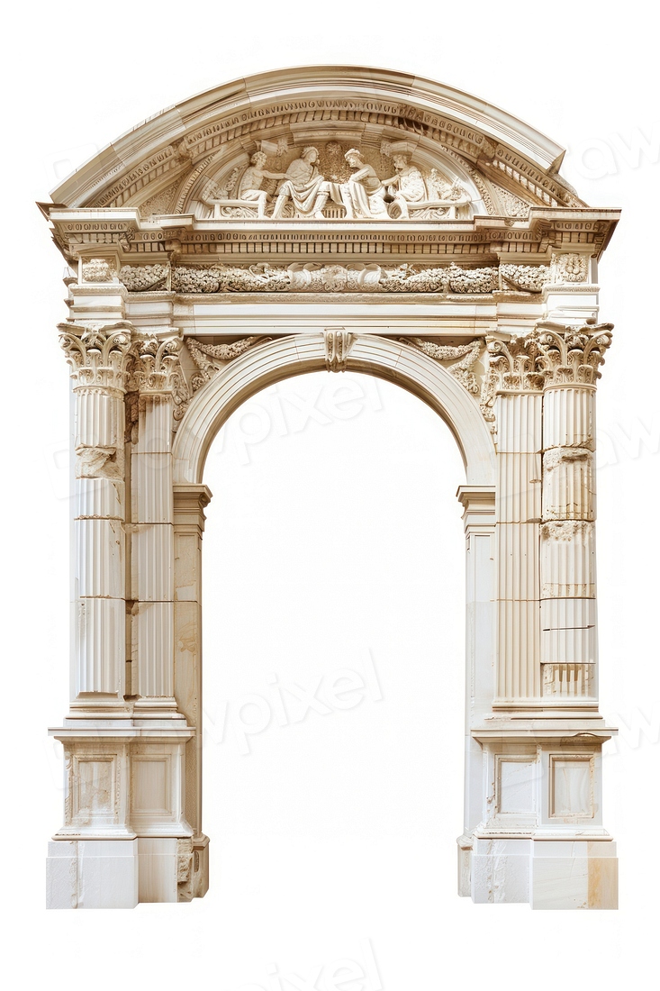 Ancient Roman architectural arch | Free Photo - rawpixel