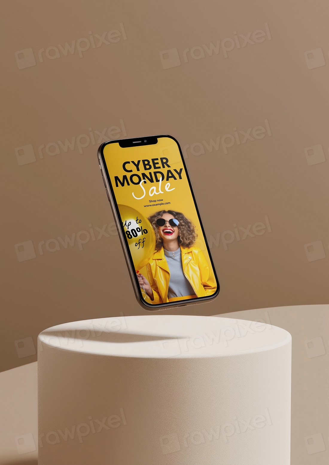 Modern smartphone screen mockup psd | Premium PSD Mockup - rawpixel