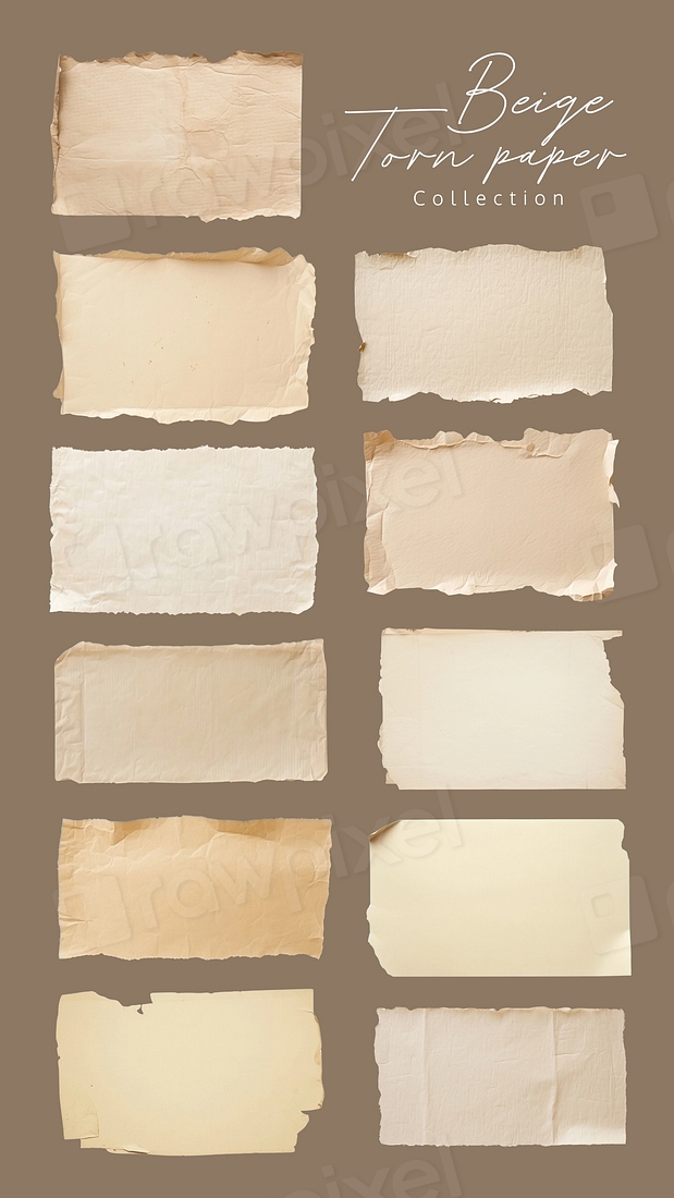 Beige torn paper design element | Premium Photo - rawpixel