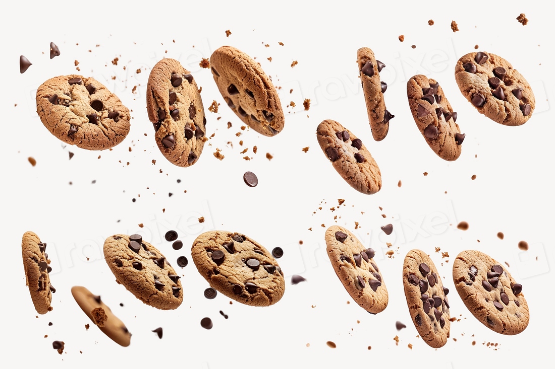Floating cookies design element set | Premium Photo - rawpixel