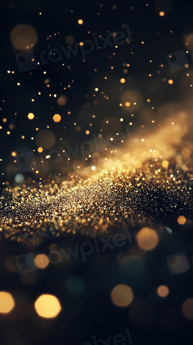 Shimmering golden particles background shimmering | Free Photo ...