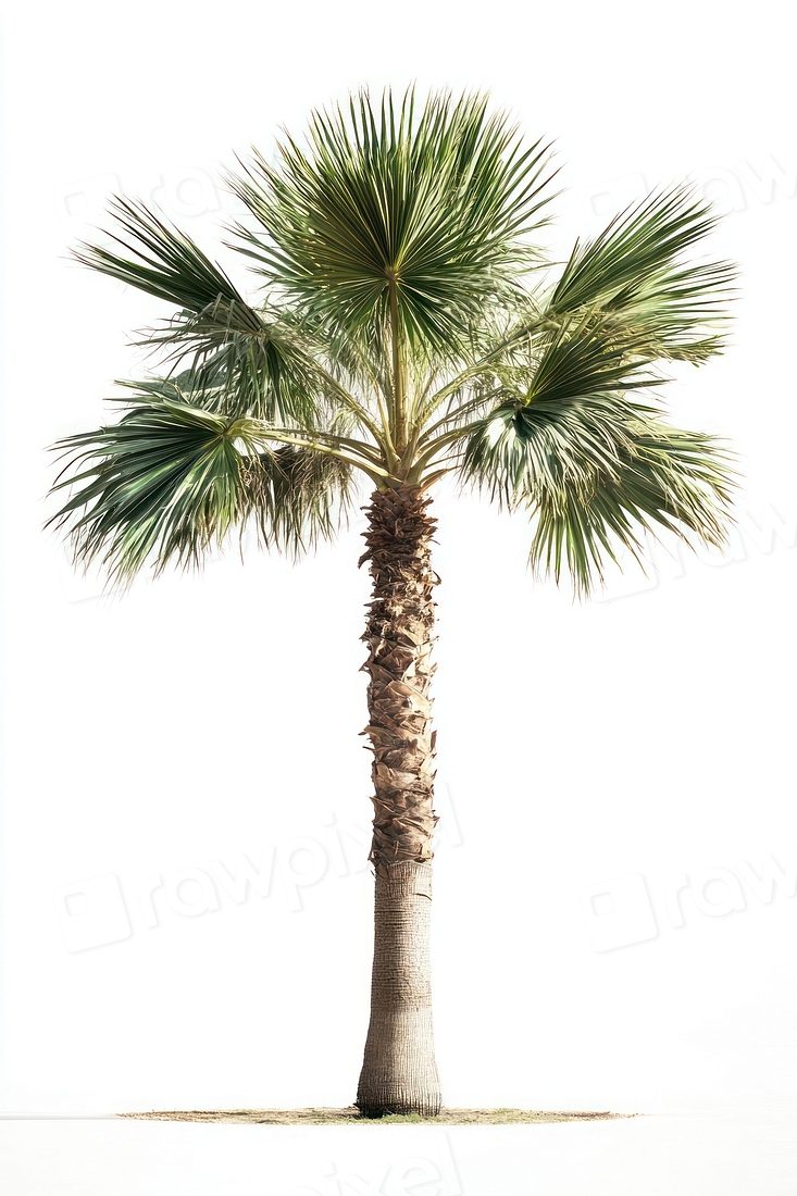 Real tropical palm tree isolated | Free Photo - rawpixel