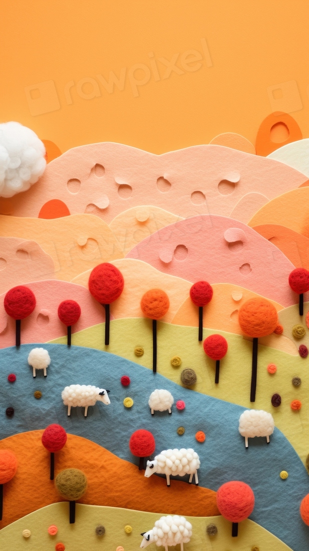 Field scene art outdoors agriculture. | Free Photo - rawpixel