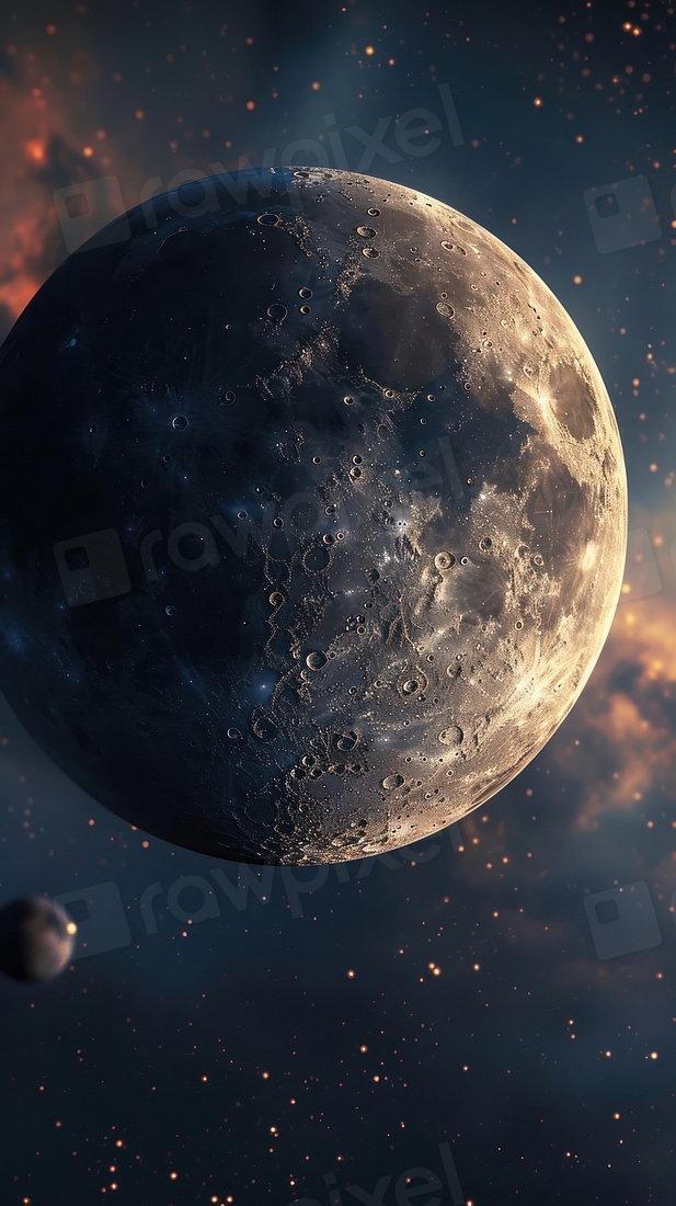 Moon space astronomy universe. | Premium Photo Illustration - rawpixel