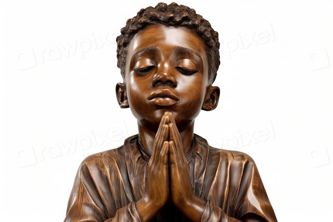 Greek sculpture praying hands portrait | Free Photo - rawpixel